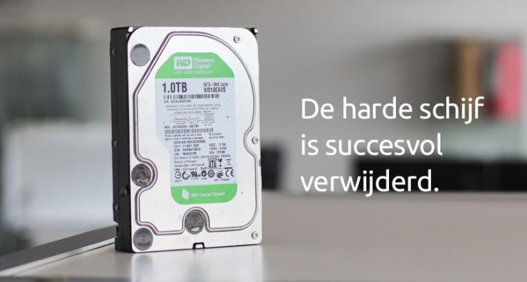 In 5 Stappen Uw Harde Schijf Verwijderen 8563